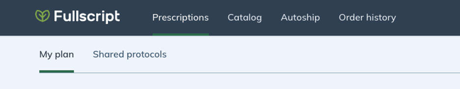 Fullscript Instructions - Green Apple Health Care